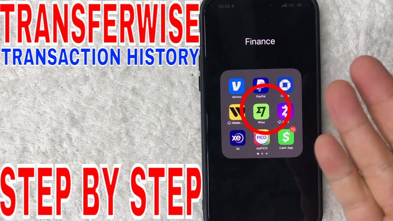 How To Find Transferwise Wise Transaction History 🔴 - YouTube