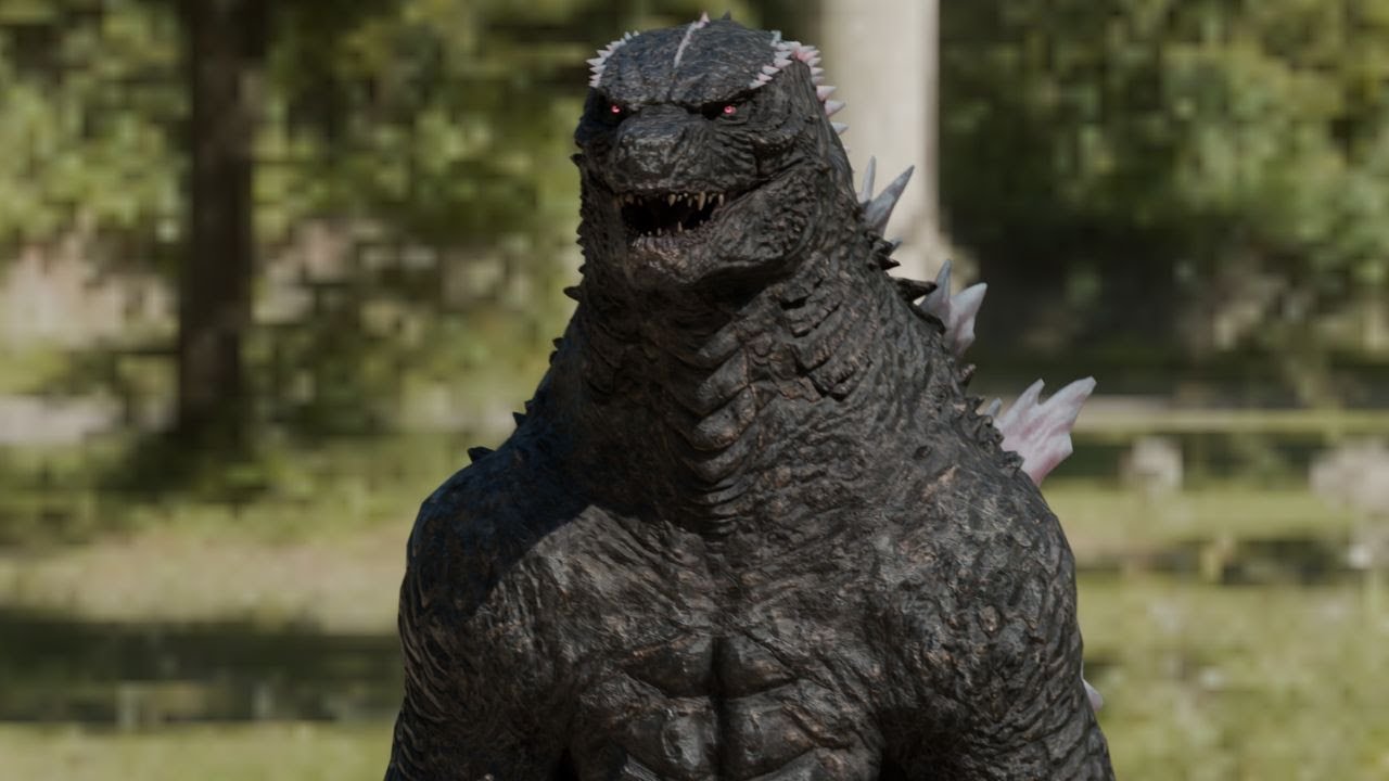 Evolved Godzilla Walkcycle | Animated - YouTube