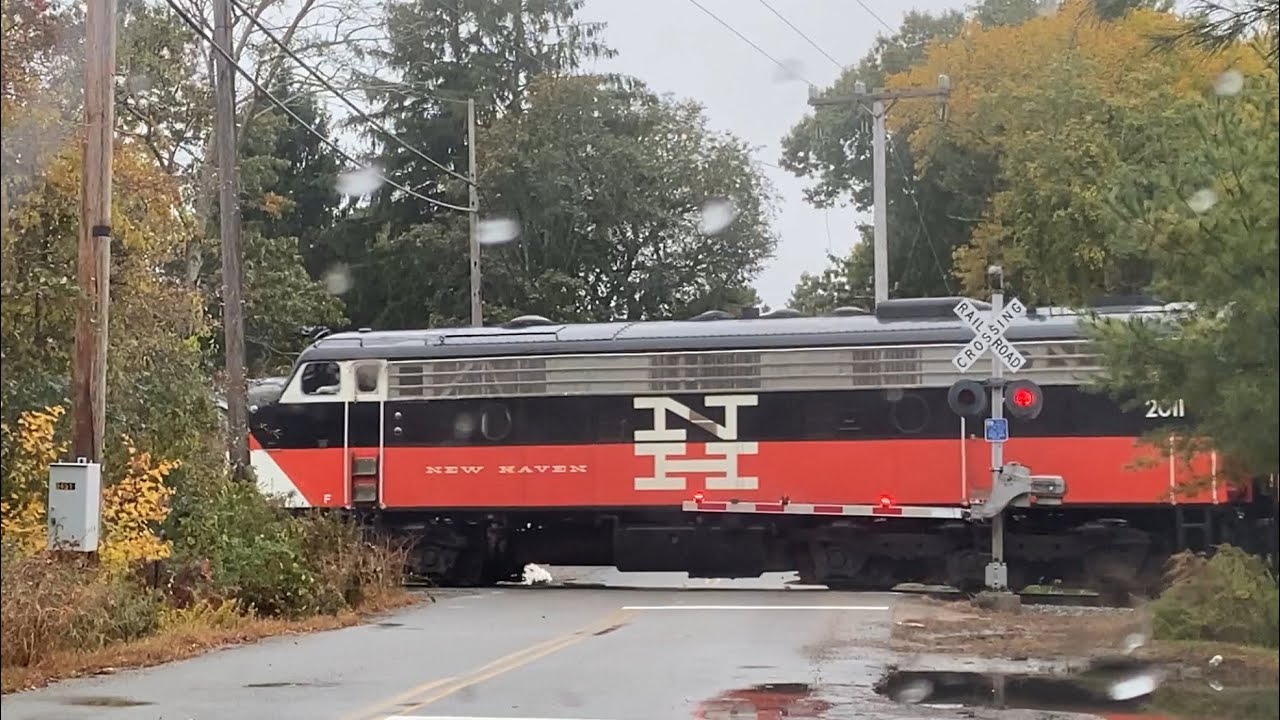 Cape Cod Central Railroad Excursion Trains Coming Over The Canal Bridge ...