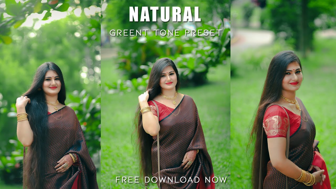Photoshop Natural Green Preset / Photoshop cc Color Tone preset XMP ...