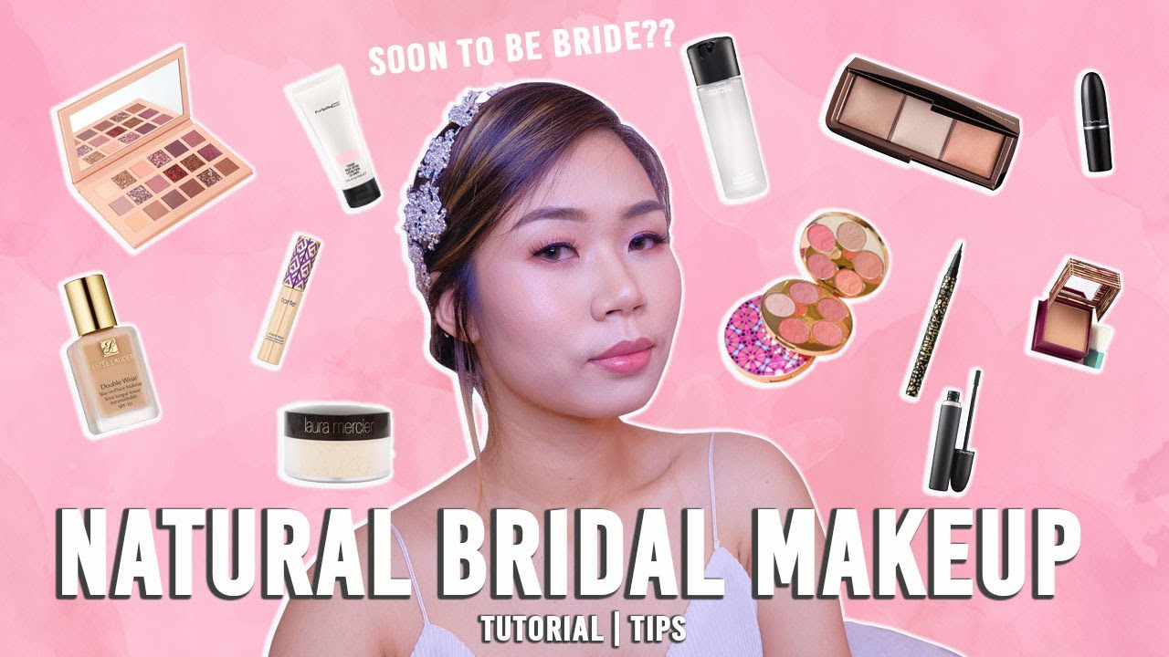 NATURAL BRIDAL MAKEUP LOOK | MAKEUP TIPS & TUTORIAL | BRANDED MAKEUP ...