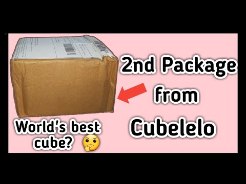 Unboxing world's best cube? || 2nd Package from Cubelelo ||INDIAN CUBER ...