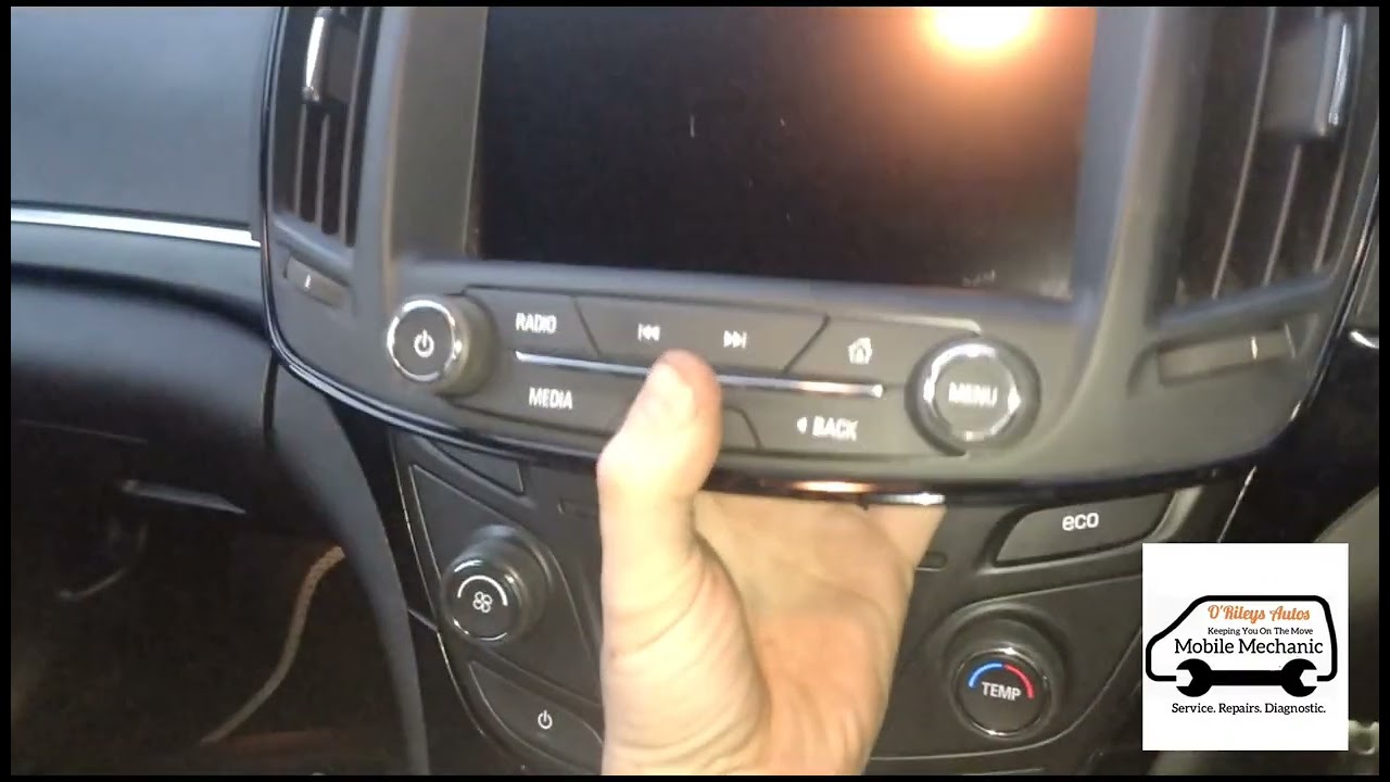 Vauxhall Opel Insignia Broken Nav Screen Display Replacement - YouTube