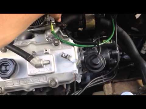 1988 Subaru Justy engine noise - YouTube