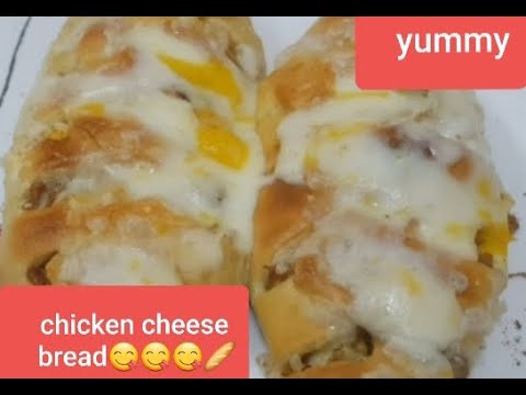 How to make chicken cheese bread🥖🥐 - YouTube