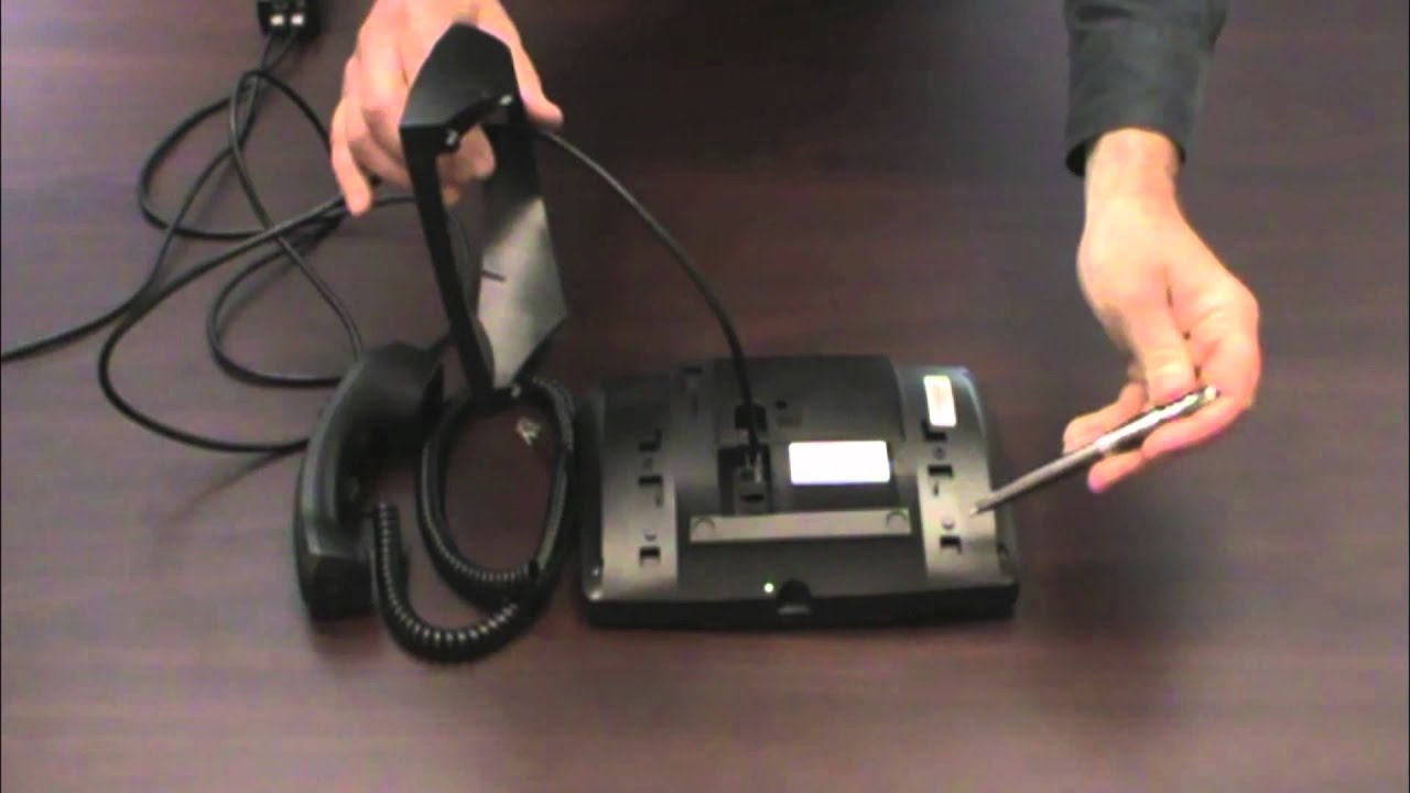 Cloud-Based Phone System Mitel 5320 16-Key Phone - YouTube