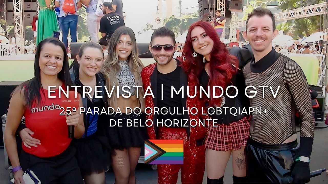 ENTREVISTA MUNDO GTV | The Family RBD Cover na 25ª Parada LBGT+ de BH 🎥 ...