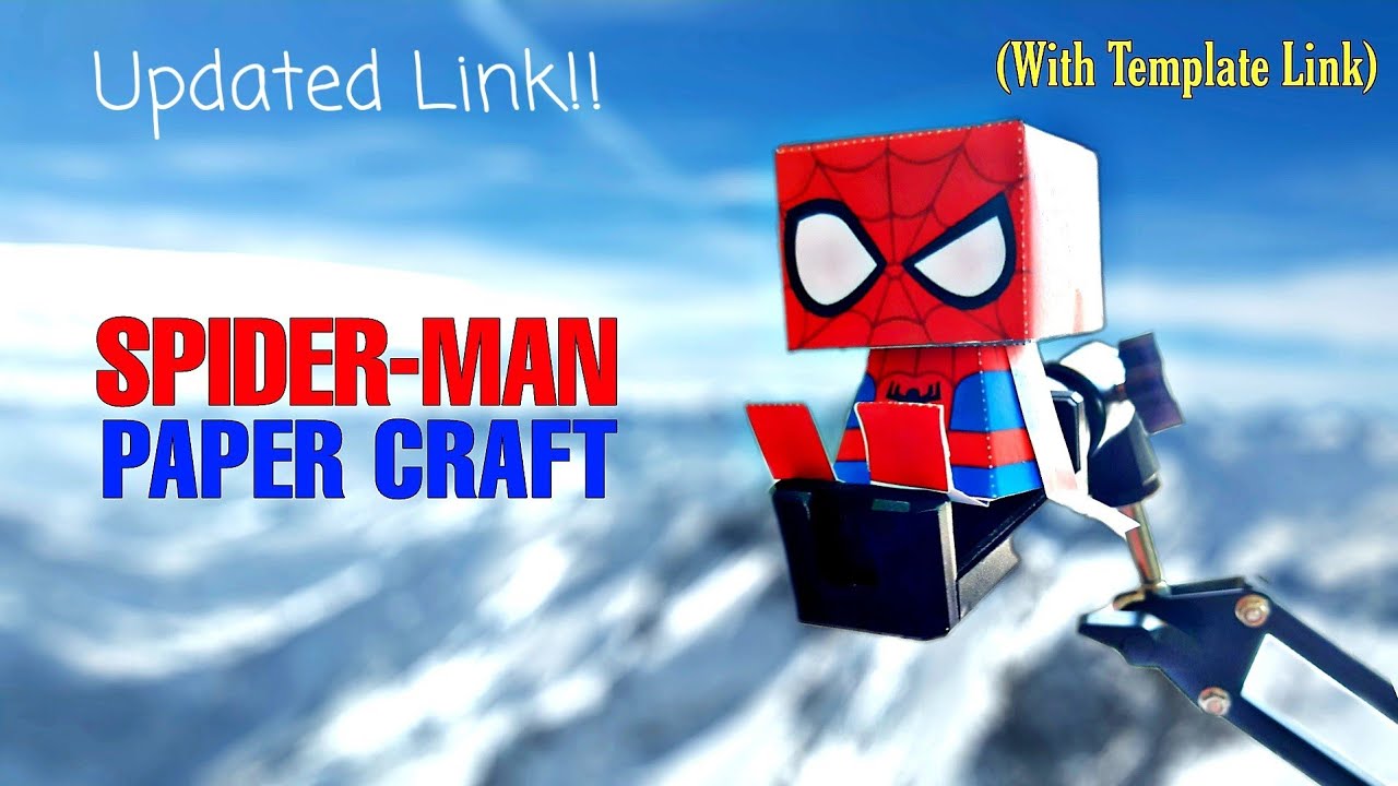 Easy Spiderman Paper Toy!! - YouTube