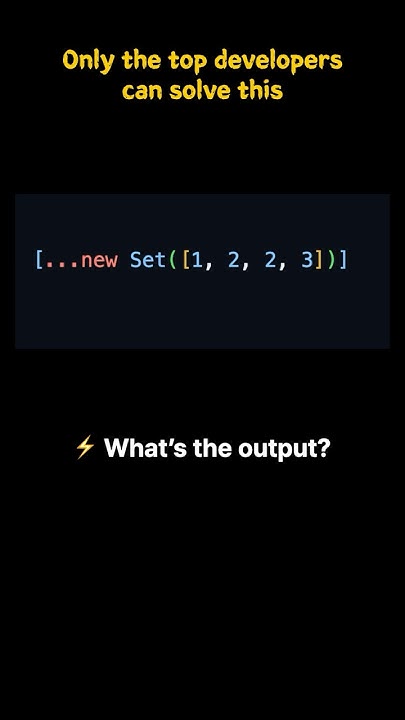 Only the top developers can solve this - YouTube