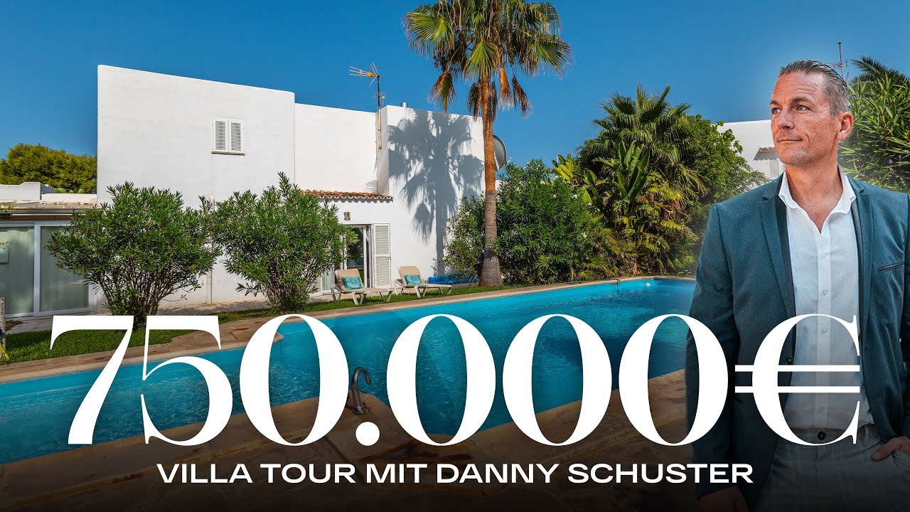 VILLA IM IBIZASTYLE MIT VERMIETUNGSLIZENS. VILLA TOUR MIT DANNY ...