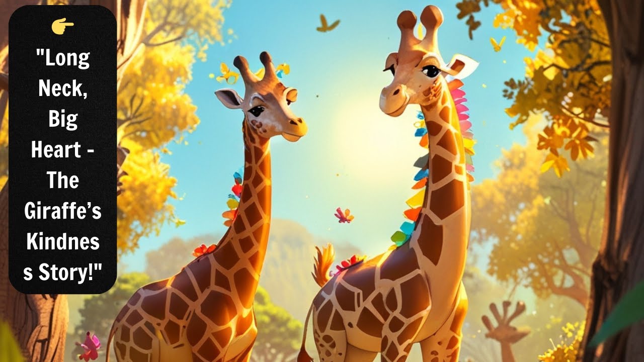 "Long Neck, Big Heart The Giraffe’s Kindness Story!" - YouTube