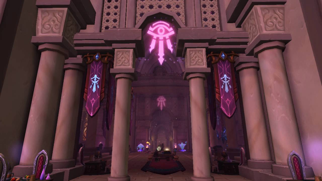 World of Warcraft: Legion | Mage Order Hall | Hall of the Guardian ...