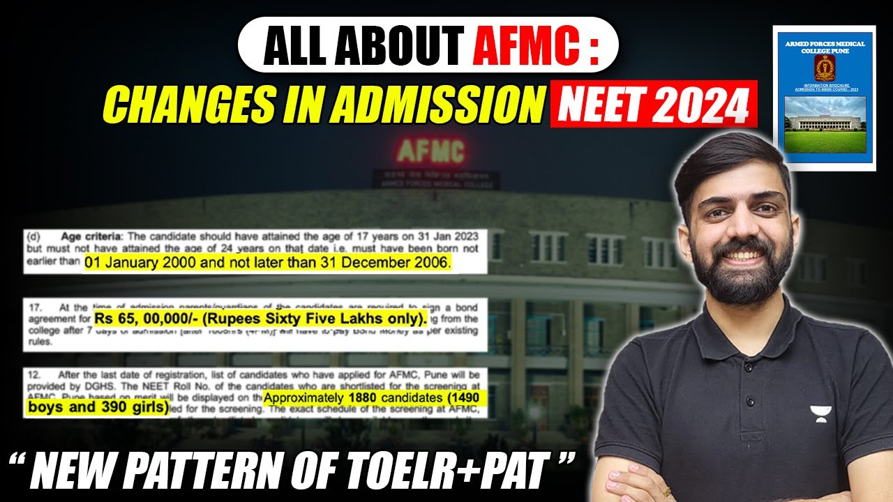 All about AFMC - NEET 2024 | AFMC Admission Process | AFMC Cutoff ...