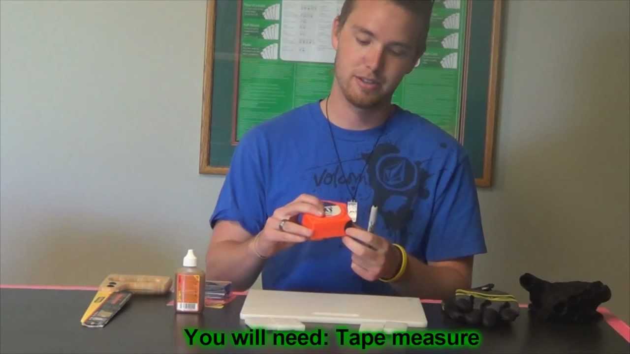 How To Make Cheap Easy Slide Gloves - YouTube