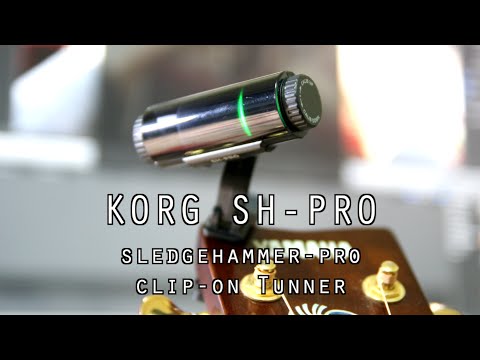 Korg SH-pro / Sledgehammer-pro Clip-on Tunner 코르그 슬레지해머 프로 클립온튜너 사용기 ...