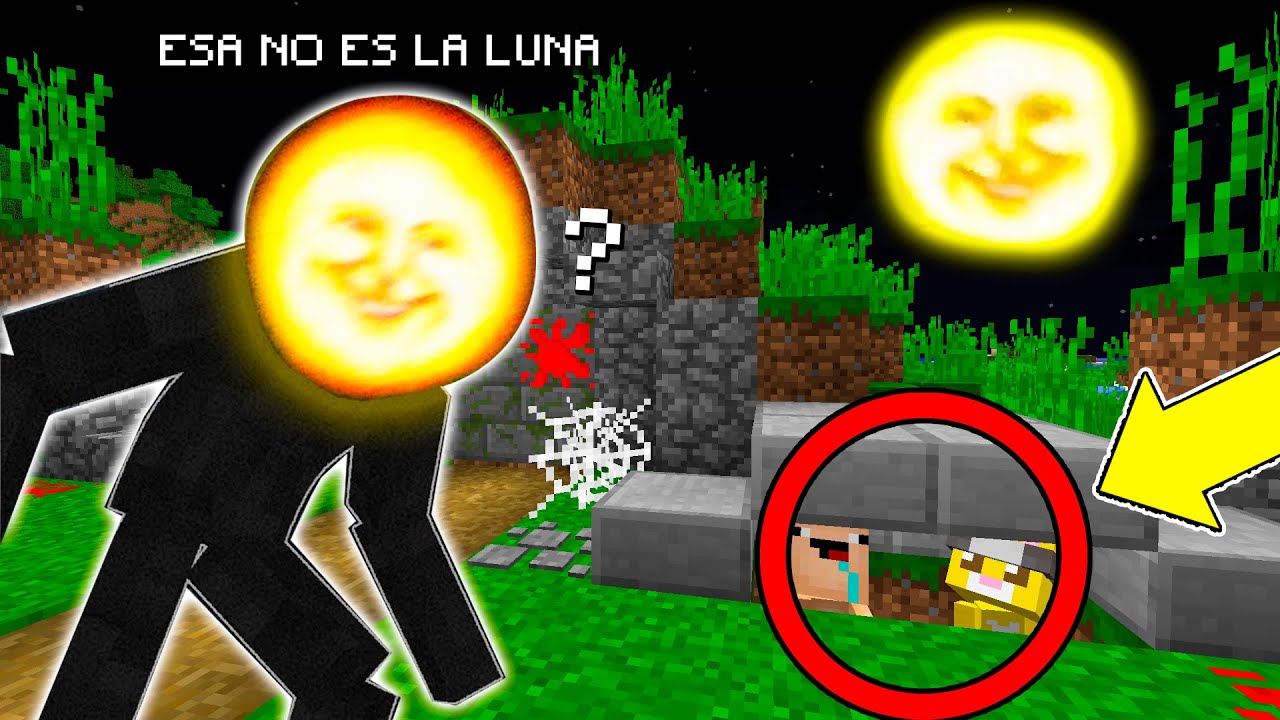 ESA NO ES LA LUNA, NO LA MIRES NUNCA NOS ENCONTRARA EN ESTE ESCONDITE ...