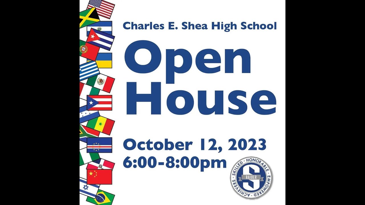 Open house Charles E. Shea High School - YouTube