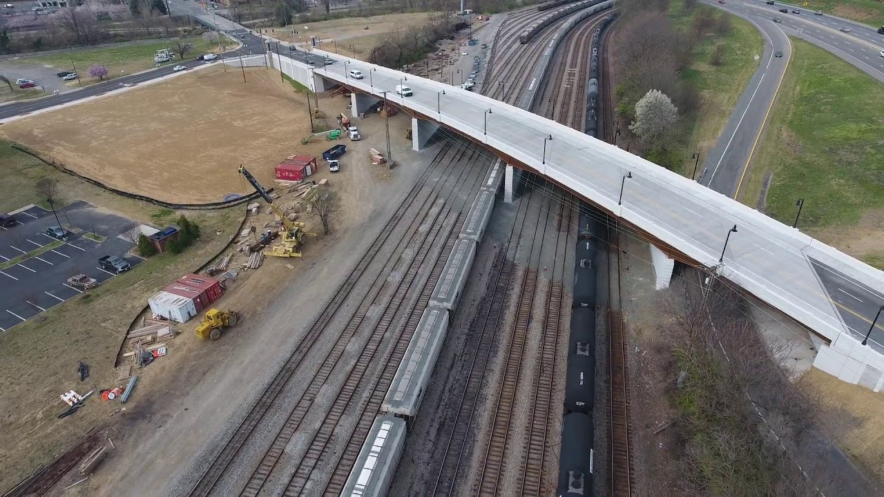 Franklin Road Bridge Completed And Open - YouTube
