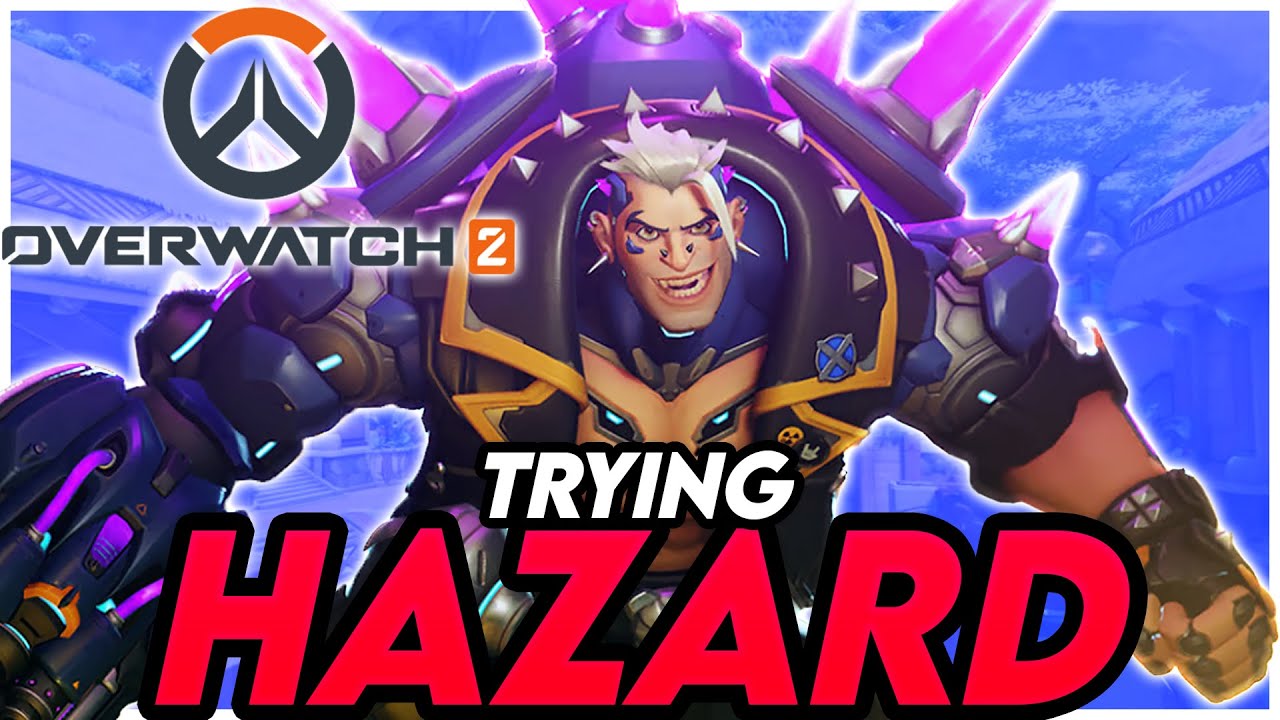 TRYING HAZARD + WINTER WONDERLAND SKINS | Overwatch 2 - YouTube