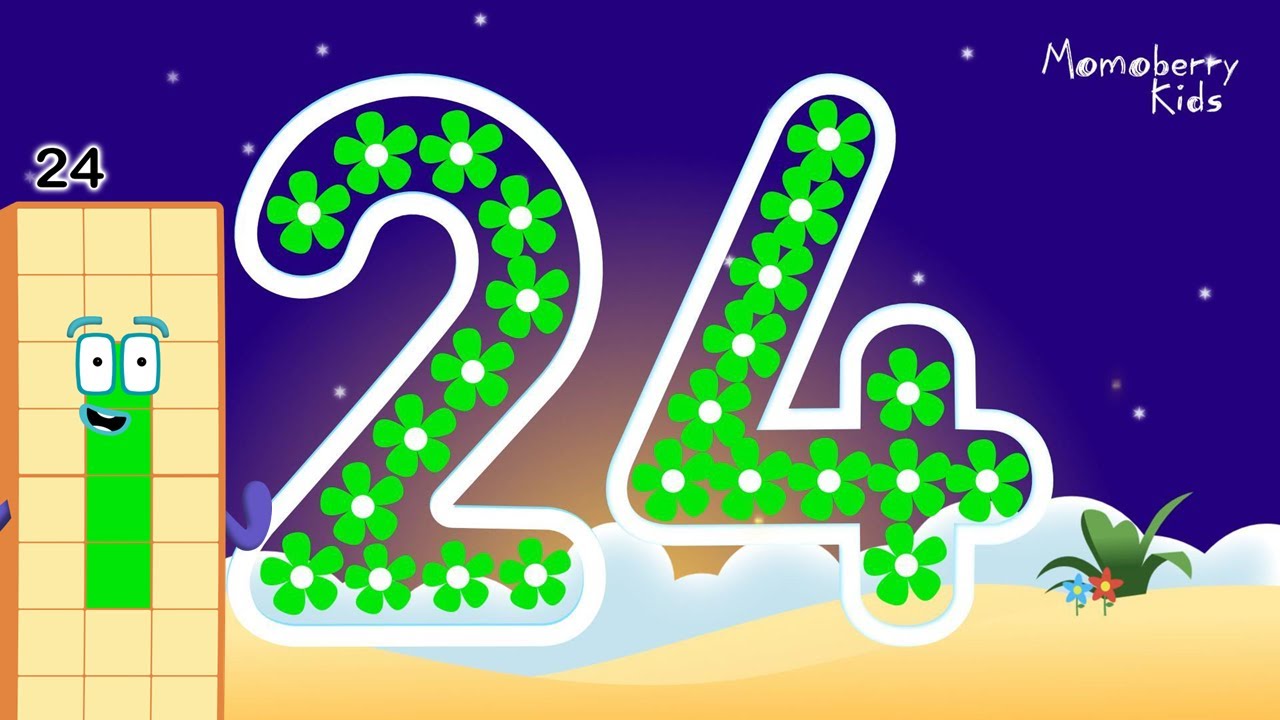 Numberblocks 24 Magic Run Adventure | Number Counting Go Explore - YouTube