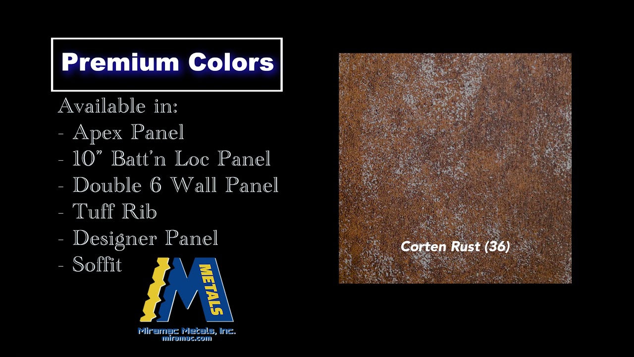 Introducing Miramac Metals New Premium Colors - Add Stunning Curb ...