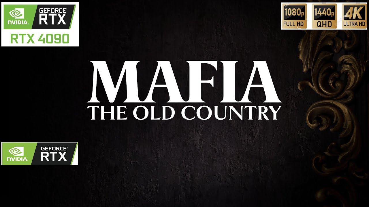 Mafia The Old Country ON RTX 4090 (Laptop) - YouTube
