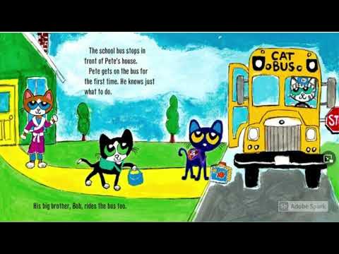 Pete the Kitty's First Day of Preschool - YouTube