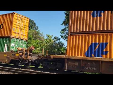 NS 4003 leads 273 west!!! ( MY 100th VIDEO!!! ) - YouTube