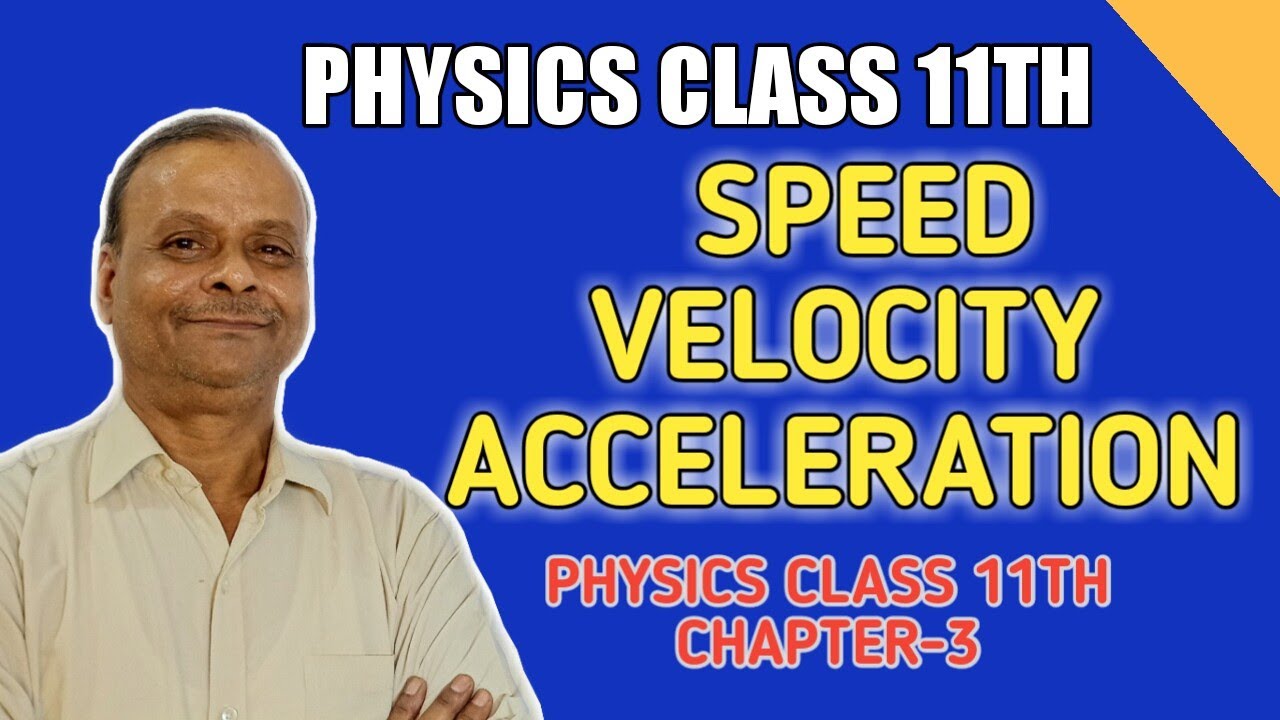 SPEED/VELOCITY | ACCELERATION - YouTube