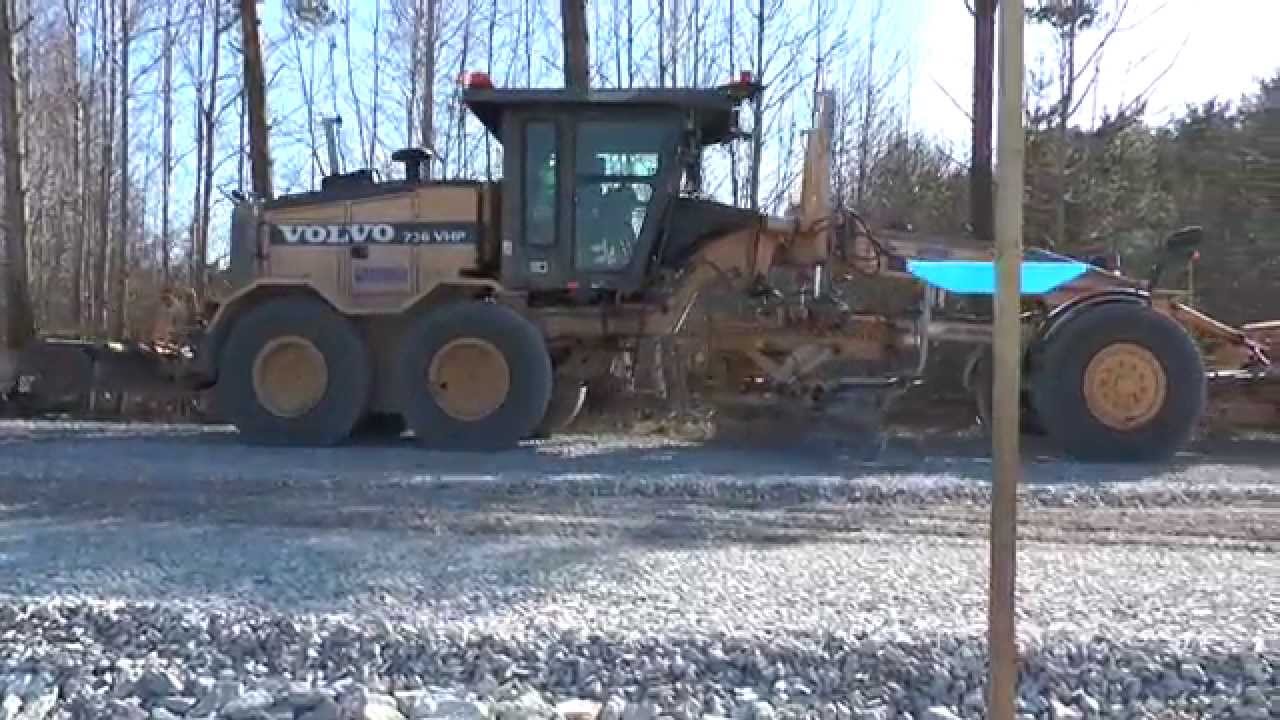 Volvo grader, Dynapac, Wheel Loader, Excavator and Scania truck 2014 ...