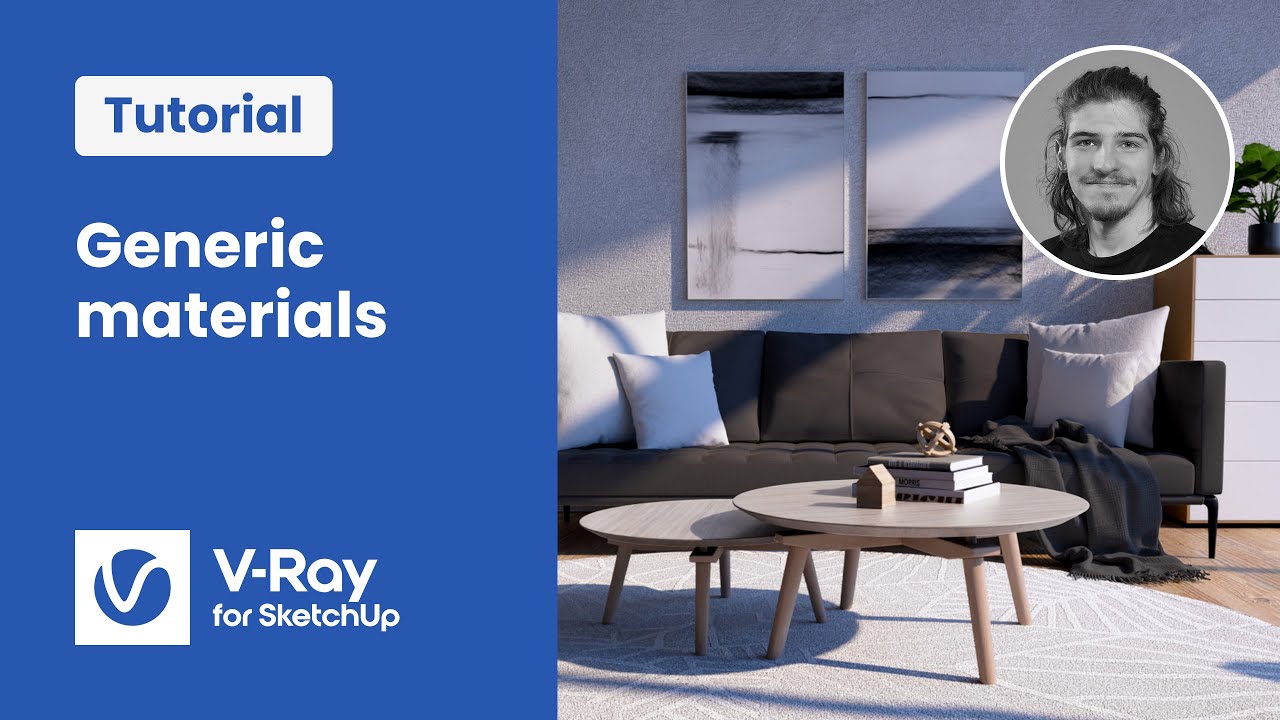 V-Ray for SketchUp tutorial — Materials pt.1: working with generic ...