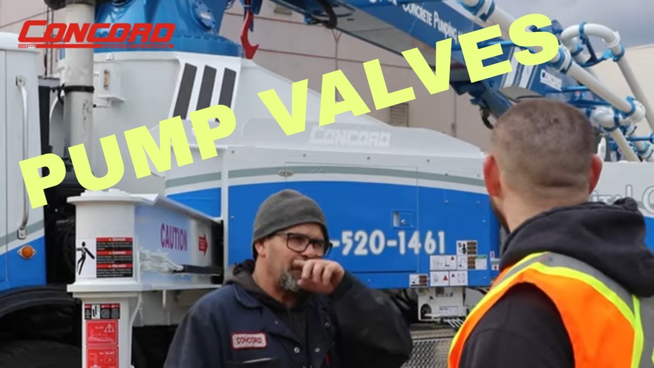 HOW CONCRETE PUMP VALVES WORK - YouTube