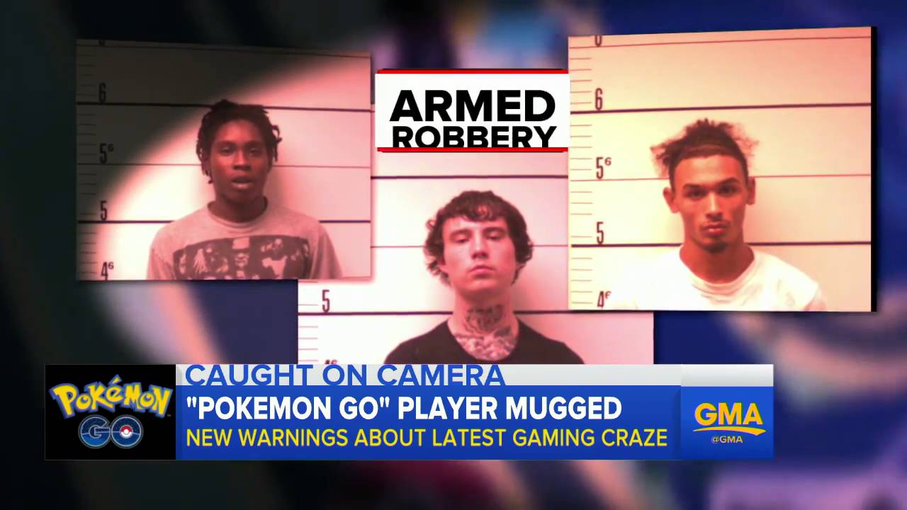 Pokemon Go Mugging Captured on Livestream - YouTube
