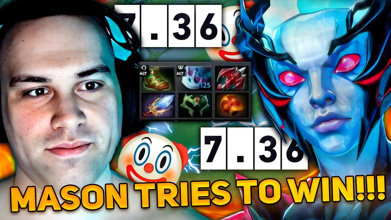 MASON: "I CANT WIN with this PEOPLE!" | MASON plays VENGEFUL SPIRIT in ...