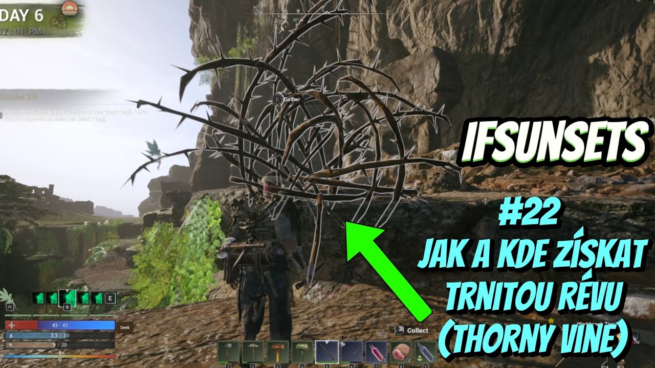 IfSunSets CZ | Gameplay #22 | Jak a kde získat Trnitou révu (Thorny ...