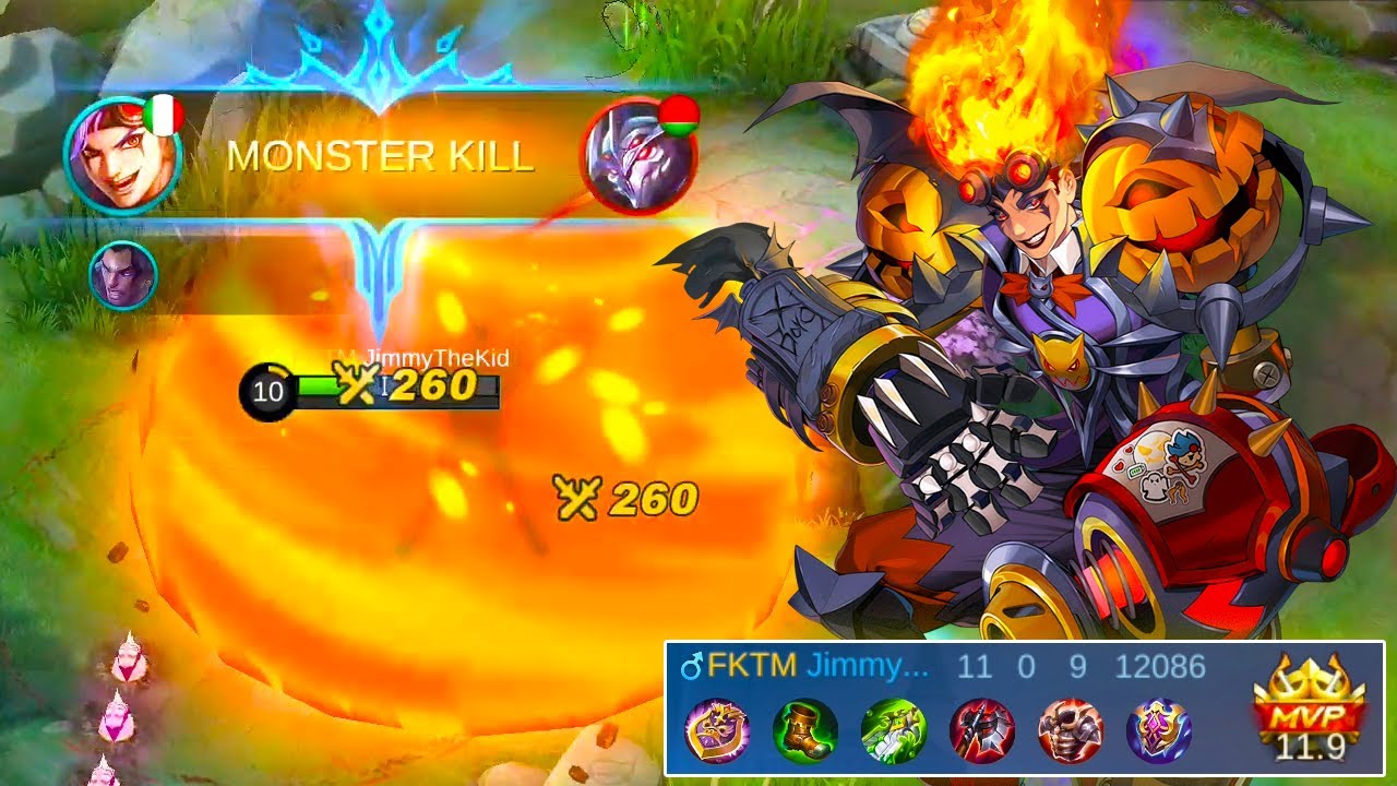 MLBB Top Global X.borg Blue Storm MVP Gameplay - YouTube