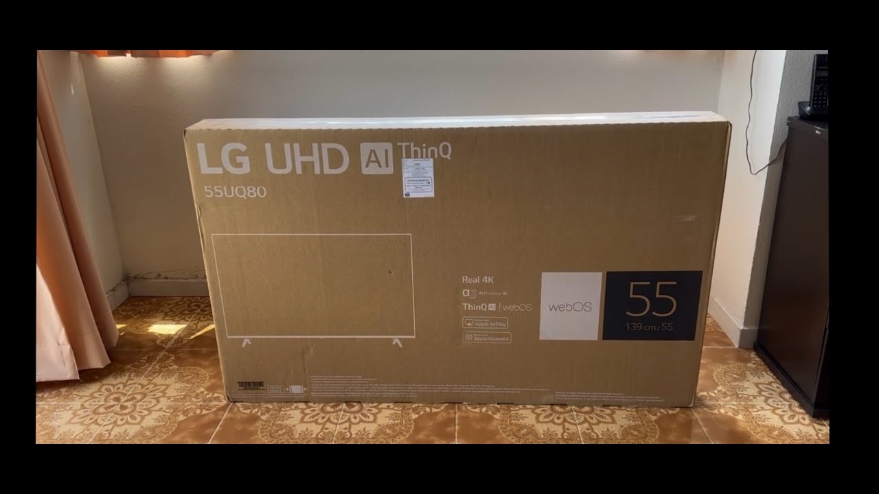 LG UHD 55UQ80 - YouTube