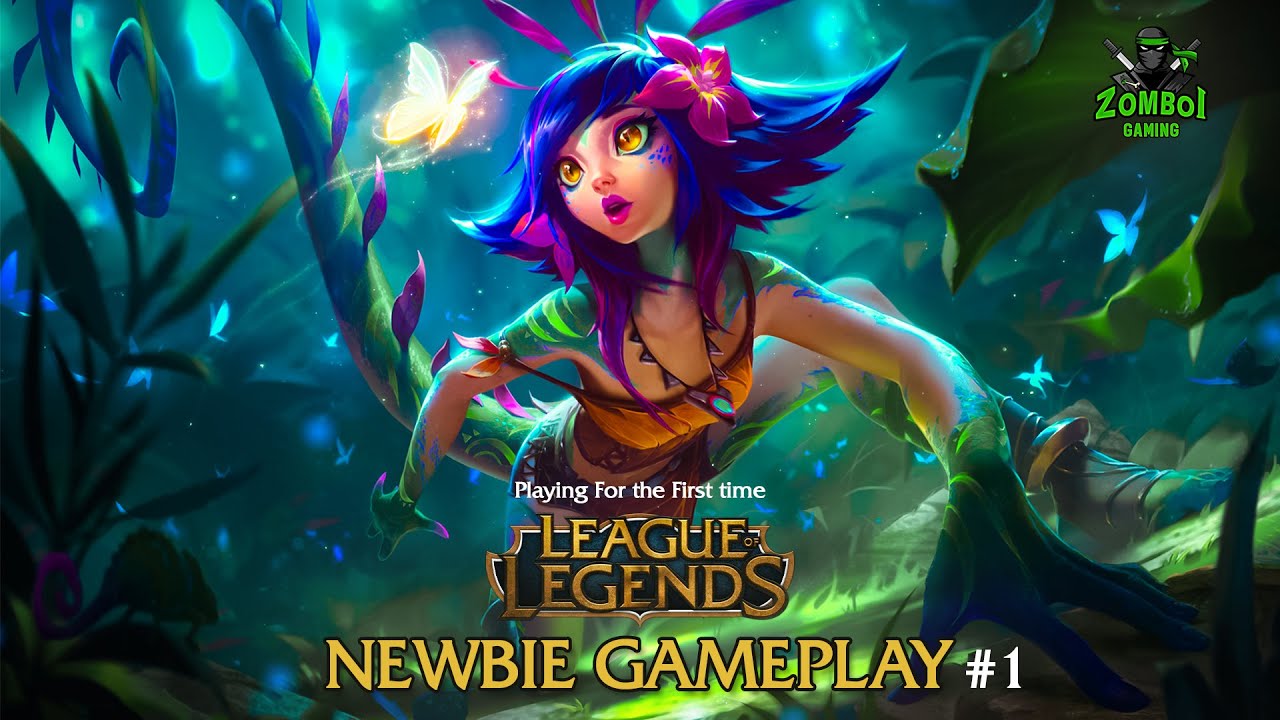 League Of Legends - Newbie Gameplay | LOL | Zomboi Gaming - YouTube