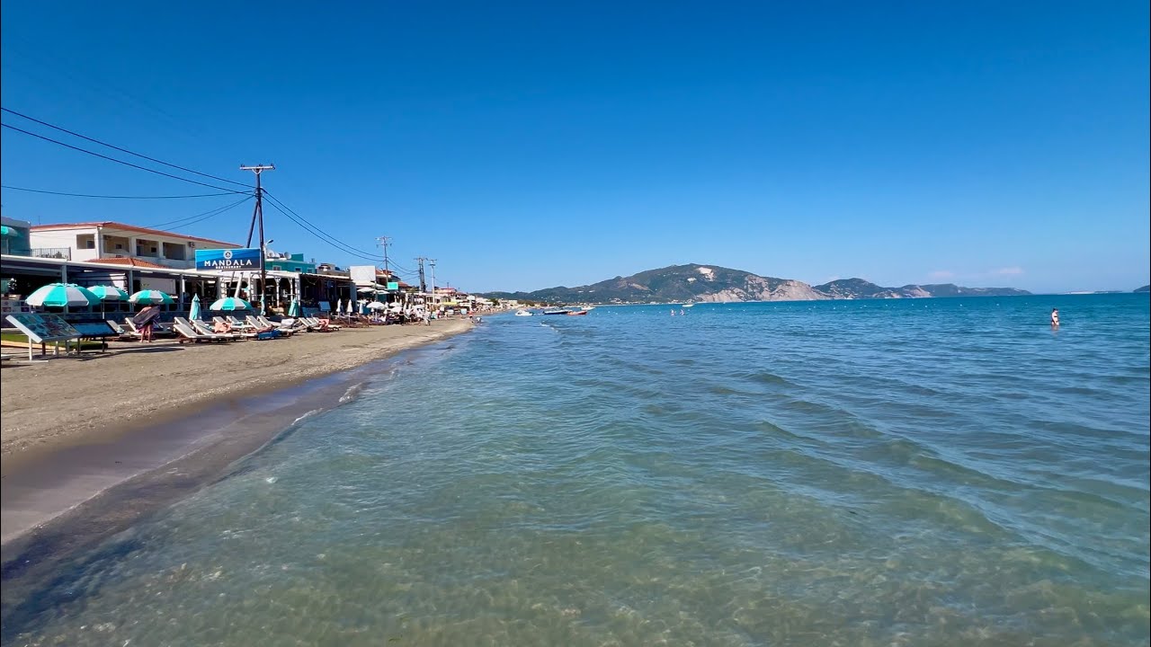 Laganas Zante Beach May 2025 - YouTube