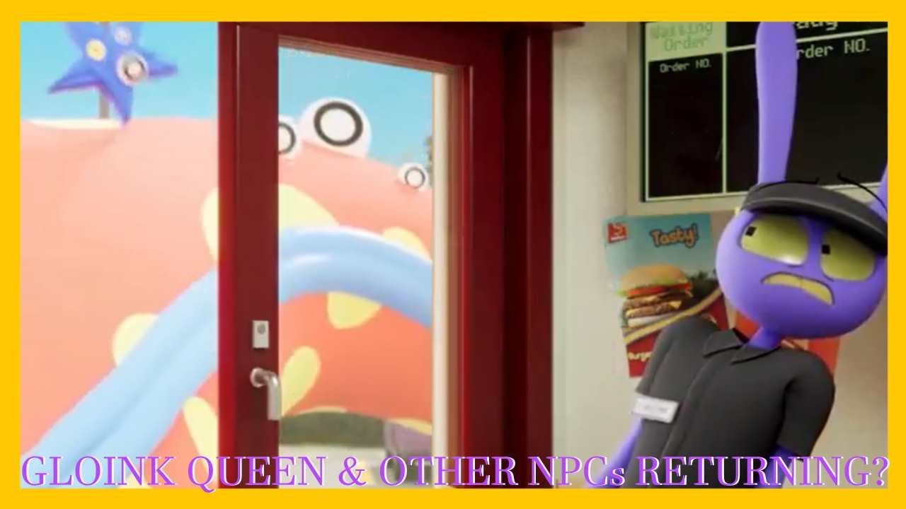 GLOINK QUEEN & OTHER REUSED NPCs - The Amazing Digital Circus Episode 4 Teaser - YouTube