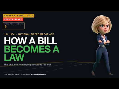 How a Bill Becomes a Law — The Zipper Merge Edition