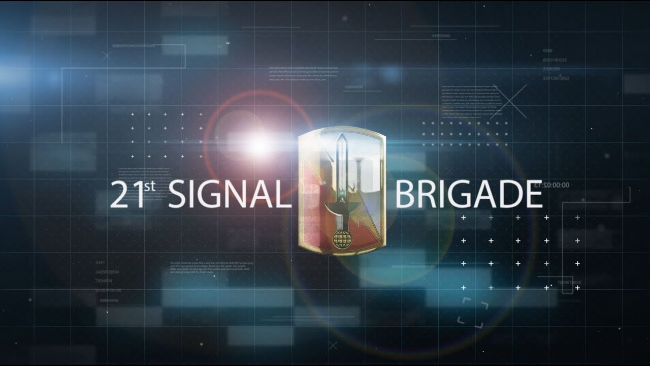 21st Signal Brigade Mission - YouTube