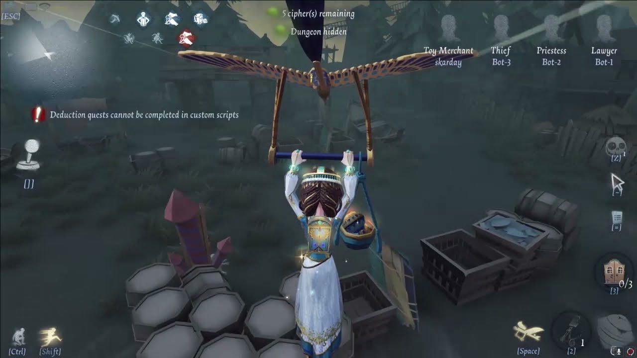 "Identity V" Toy Merchant jump spots - YouTube