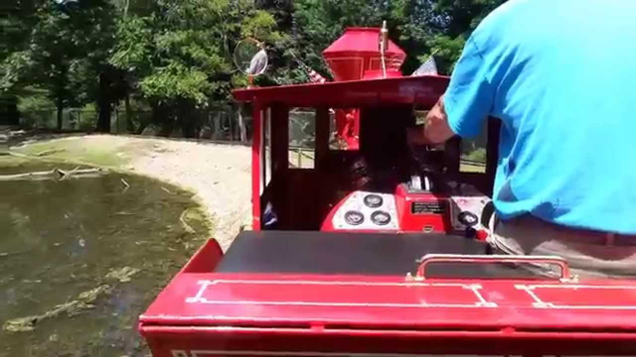 ERIE ZOO SAFARI LAND EXPRESS TRAIN RIDE 2015 - YouTube