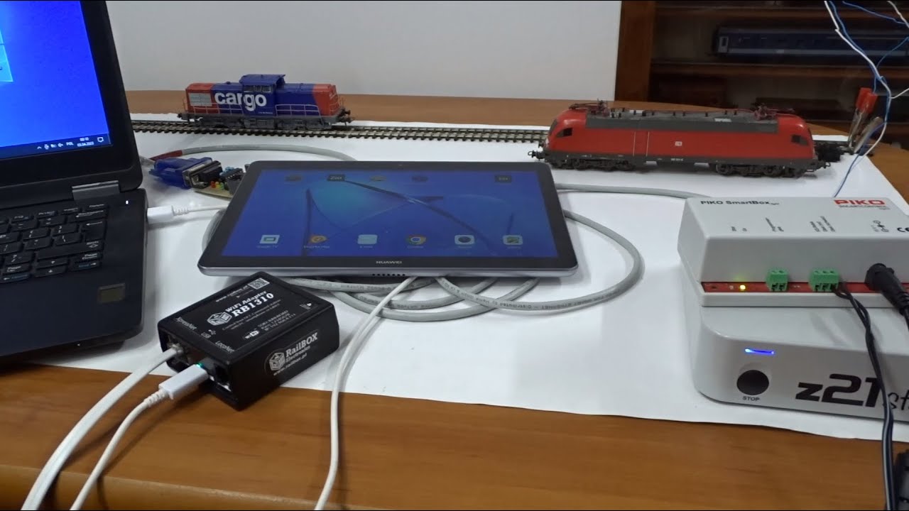 Sterownie cyfrowe - centralka z21 start i PIKO SmartBox przez Wi-Fi # ...