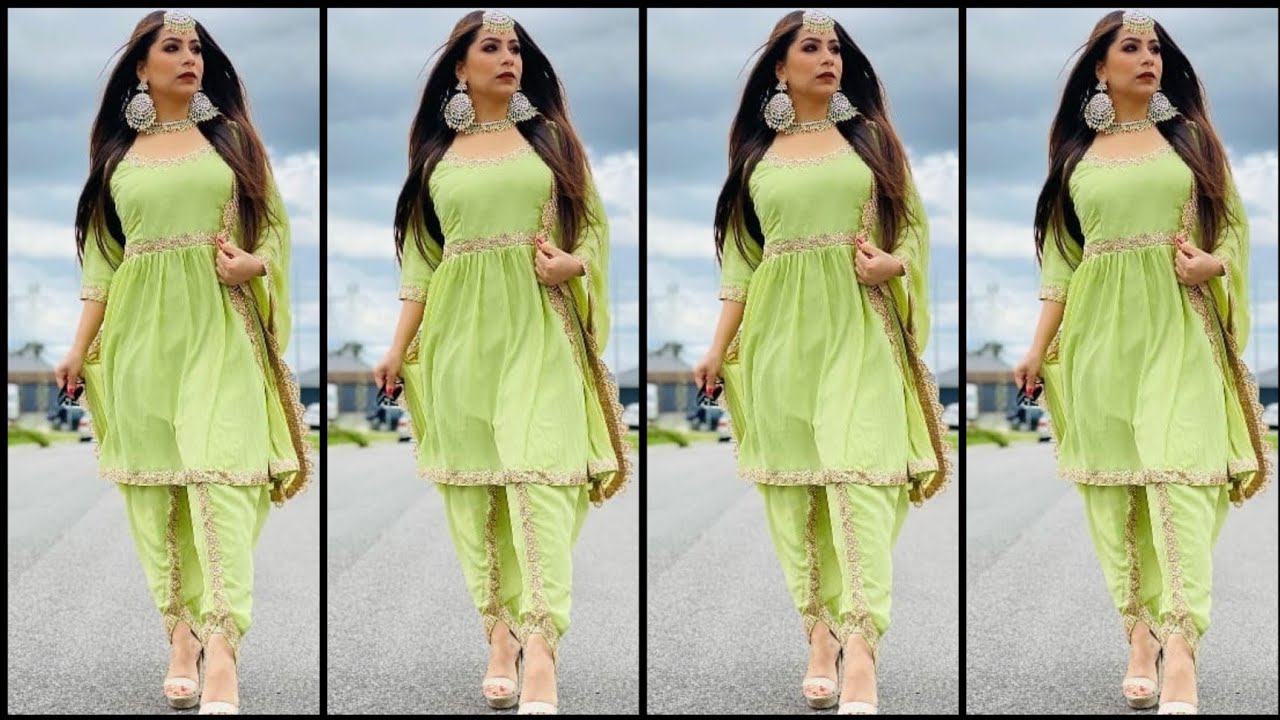 2021 Latest Frock Style Kurti Designs/Frock Style Suit Design/New Frock ...