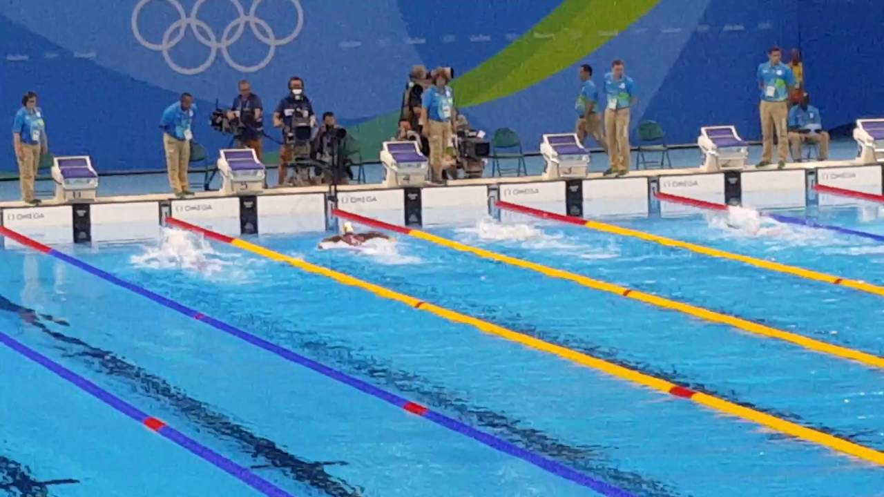 First Yemeni female swimmer in the Olympics Games (Rio) - YouTube