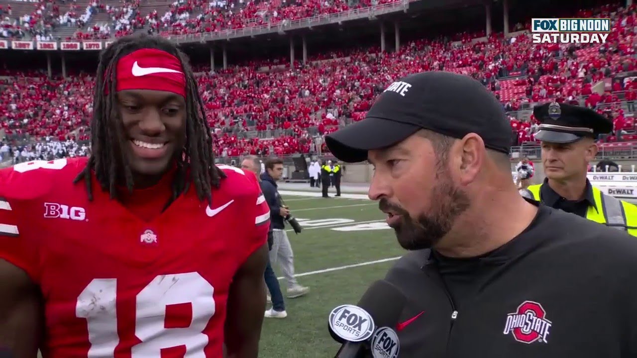 'Our defense played unbelievable' - Marvin Harrison Jr., Ryan Day on ...