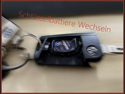 Schlusselbatterie Golf 7 Wechseln