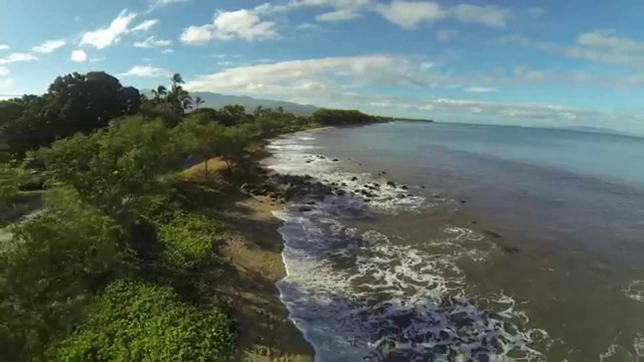 A View Of Maui Hawaii From A Drone - YouTube